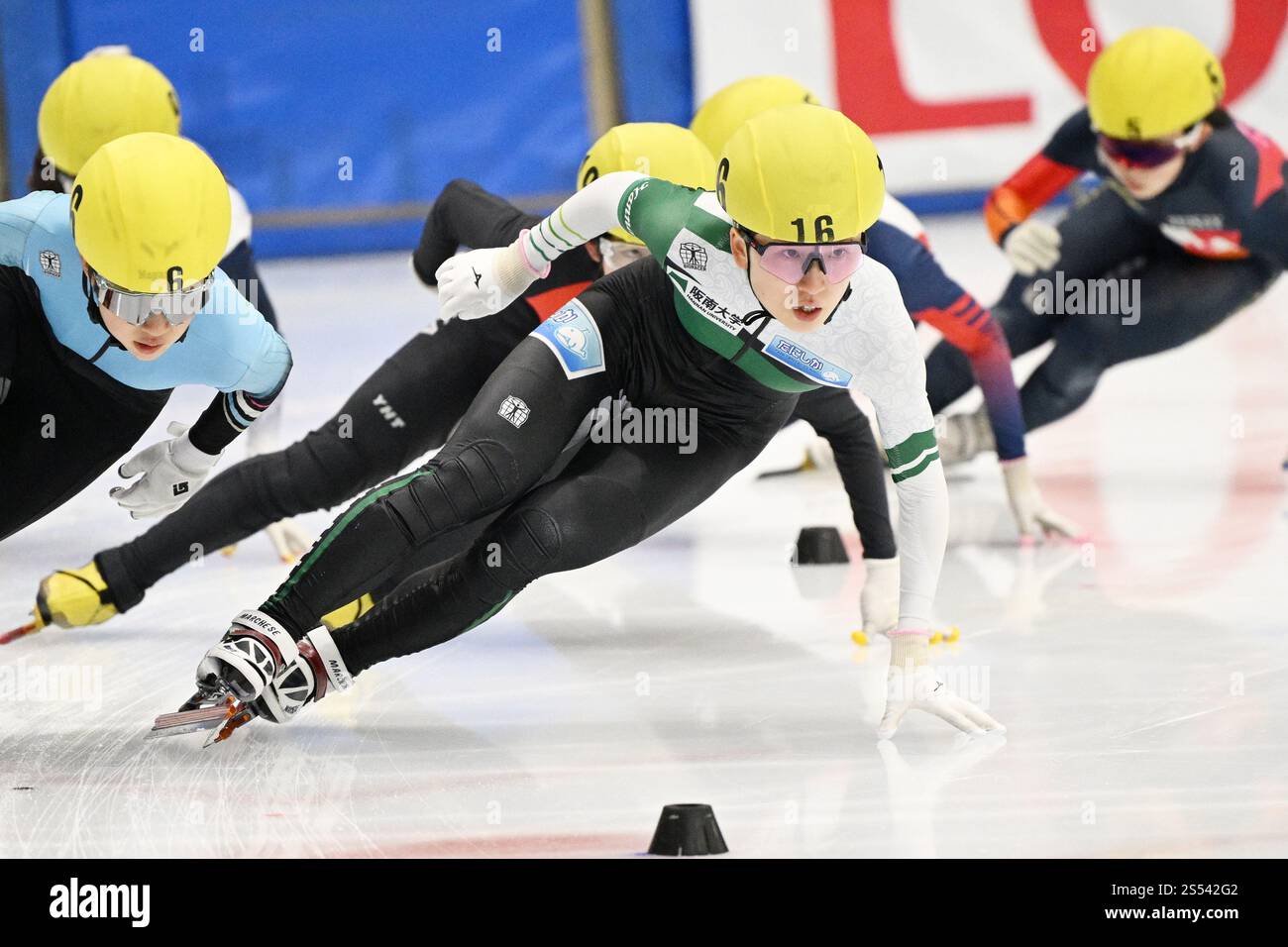 Nagano, Japan. Credit: MATSUO. 11th Jan, 2025. Riho Inuzuka Short Track ...