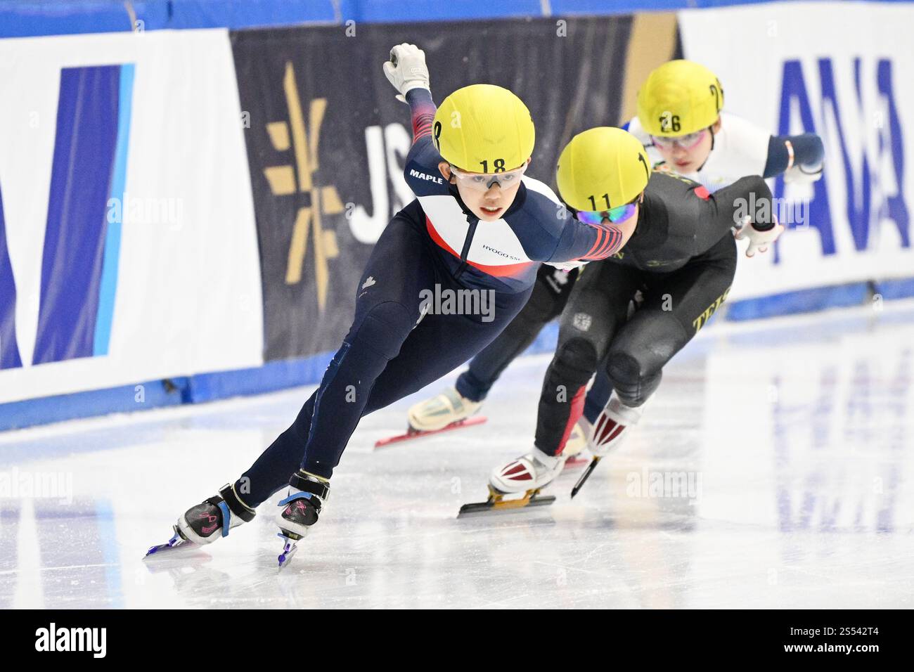 Nagano, Japan. Credit: MATSUO. 11th Jan, 2025. Sarasa Kinami Short ...