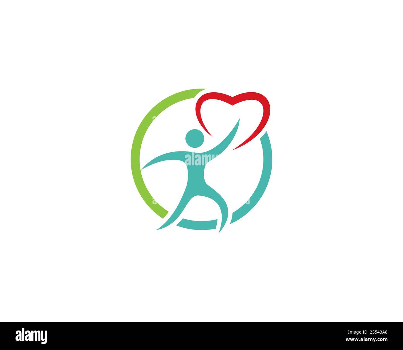 Logo heart icon vector Cut Out Stock Images & Pictures - Alamy