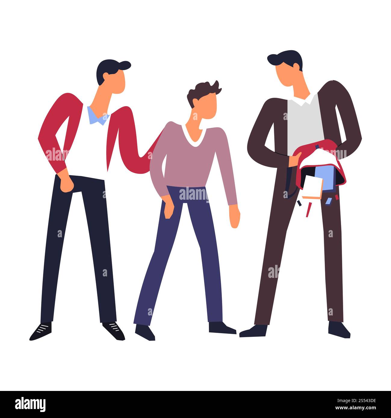 Bullying in school strong teenagers mean to physically weak pupil ...