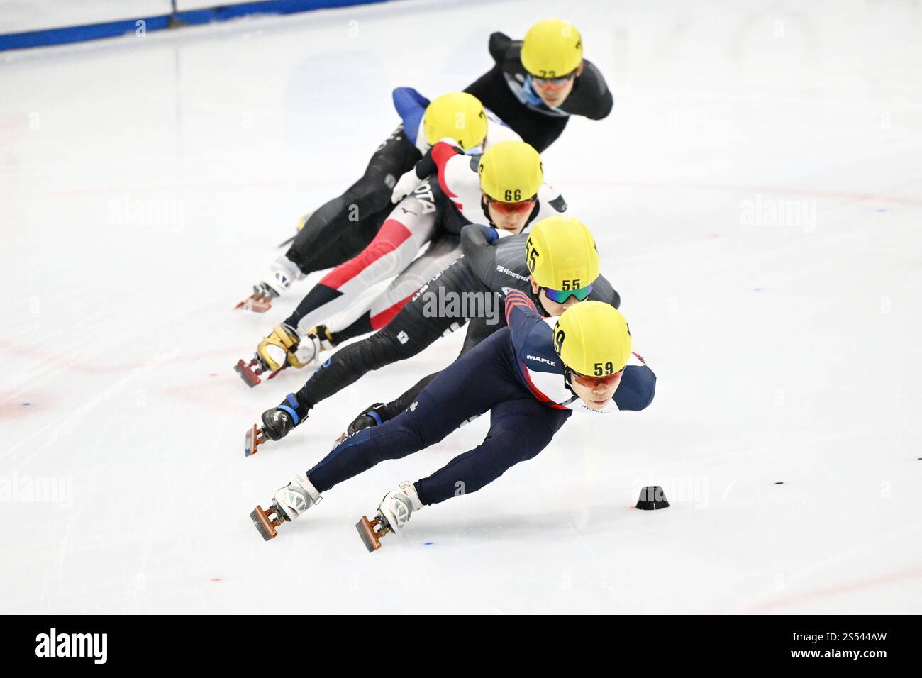 Nagano, Japan. Credit: MATSUO. 12th Jan, 2025. Yuta Fuchigami Short ...