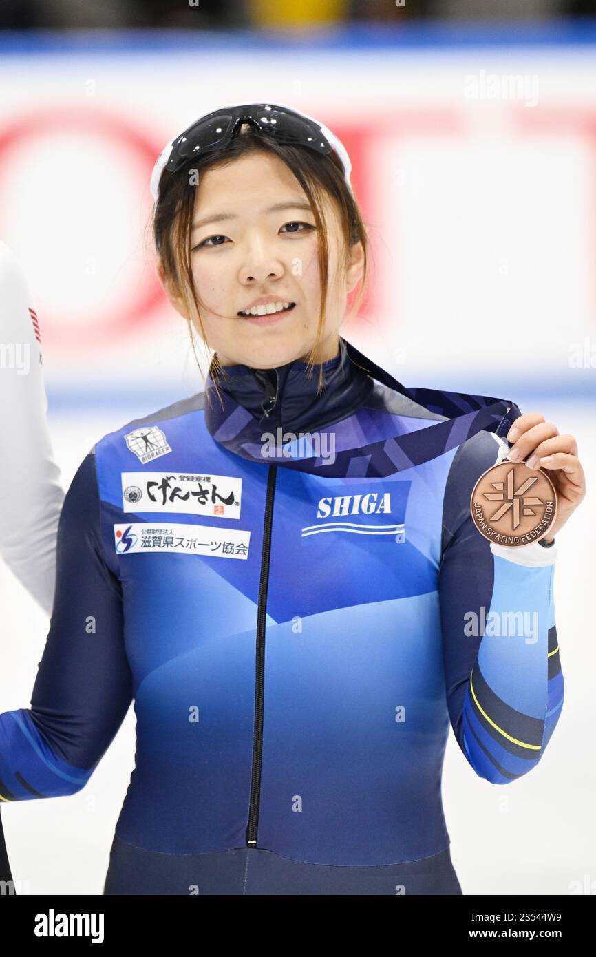 Nagano, Japan. Credit: MATSUO. 12th Jan, 2025. Rina Yamana Short Track ...