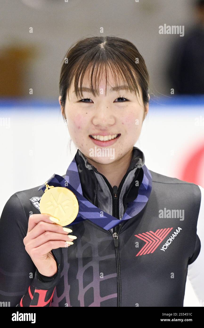 Nagano, Japan. Credit: MATSUO. 12th Jan, 2025. Kii Kurokawa Short Track ...