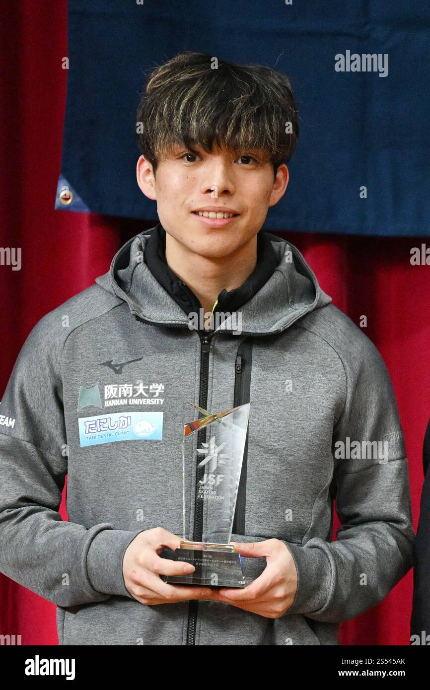 Shogo Miyata, JANUARY 12, 2025 - Short Track Skating : The 47th All Japan Short Track Speed ...