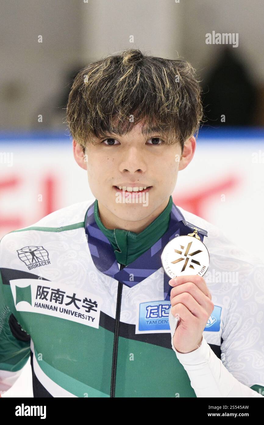 Shogo Miyata, JANUARY 12, 2025 - Short Track Skating : The 47th All Japan Short Track Speed ...