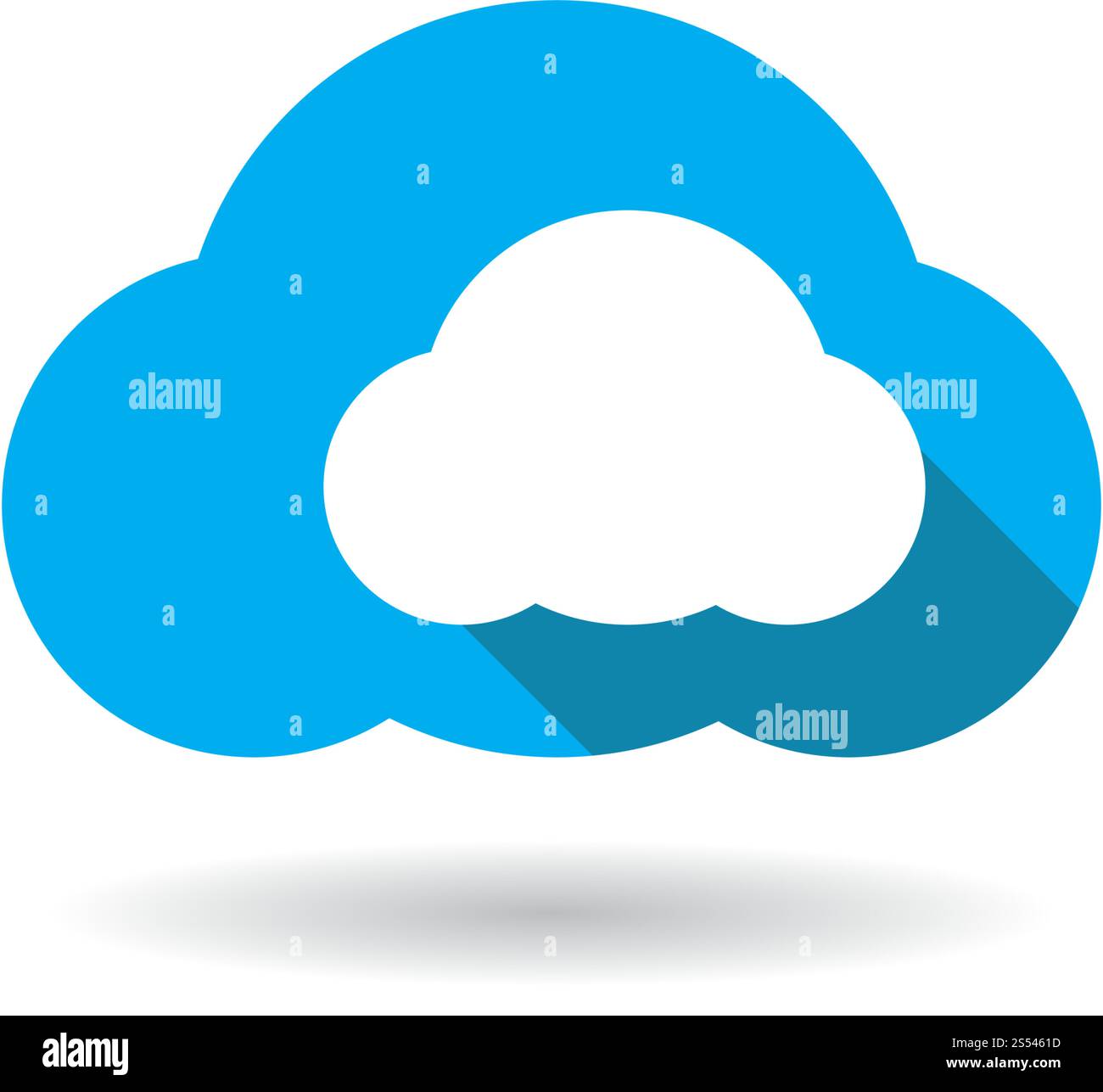 cloud vector logo template design vector Stock Vector Image & Art - Alamy