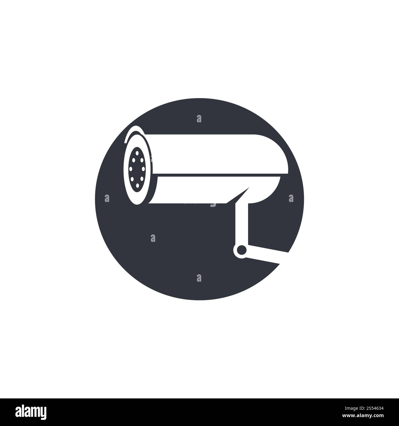 Cctv camera isolated icon vector hi-res stock photography and images ...