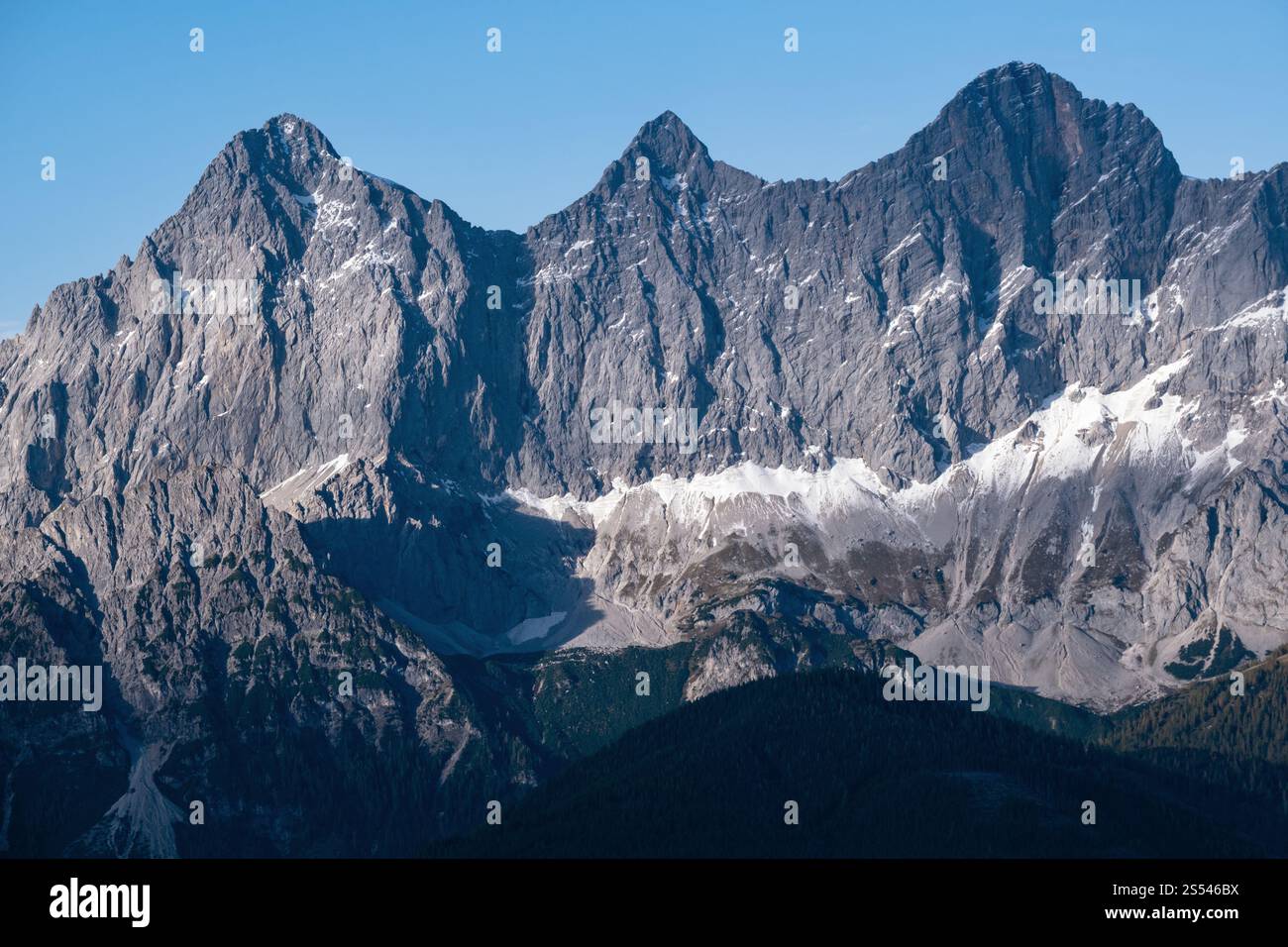Panorama peaks alps from hi-res stock photography and images - Alamy