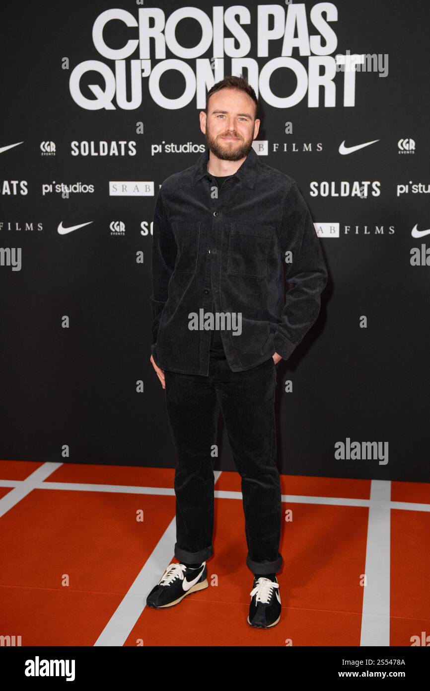Paris, France. 13th Jan, 2025. Ben Milligan attending the Crois Pas Qu ...