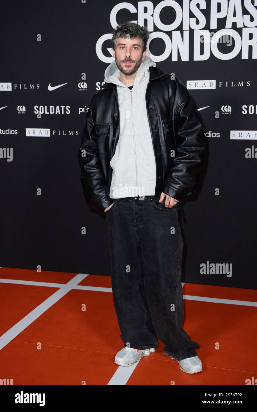 Paris, France. 13th Jan, 2025. Sam Tiba attending the Crois Pas Qu'On ...