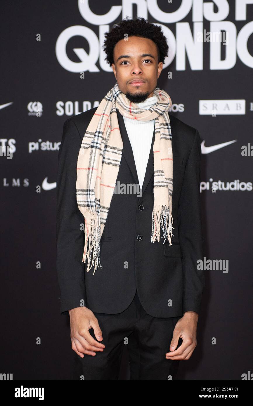 Paris, France. 13th Jan, 2025. Herwan Deleval attending the Crois Pas ...