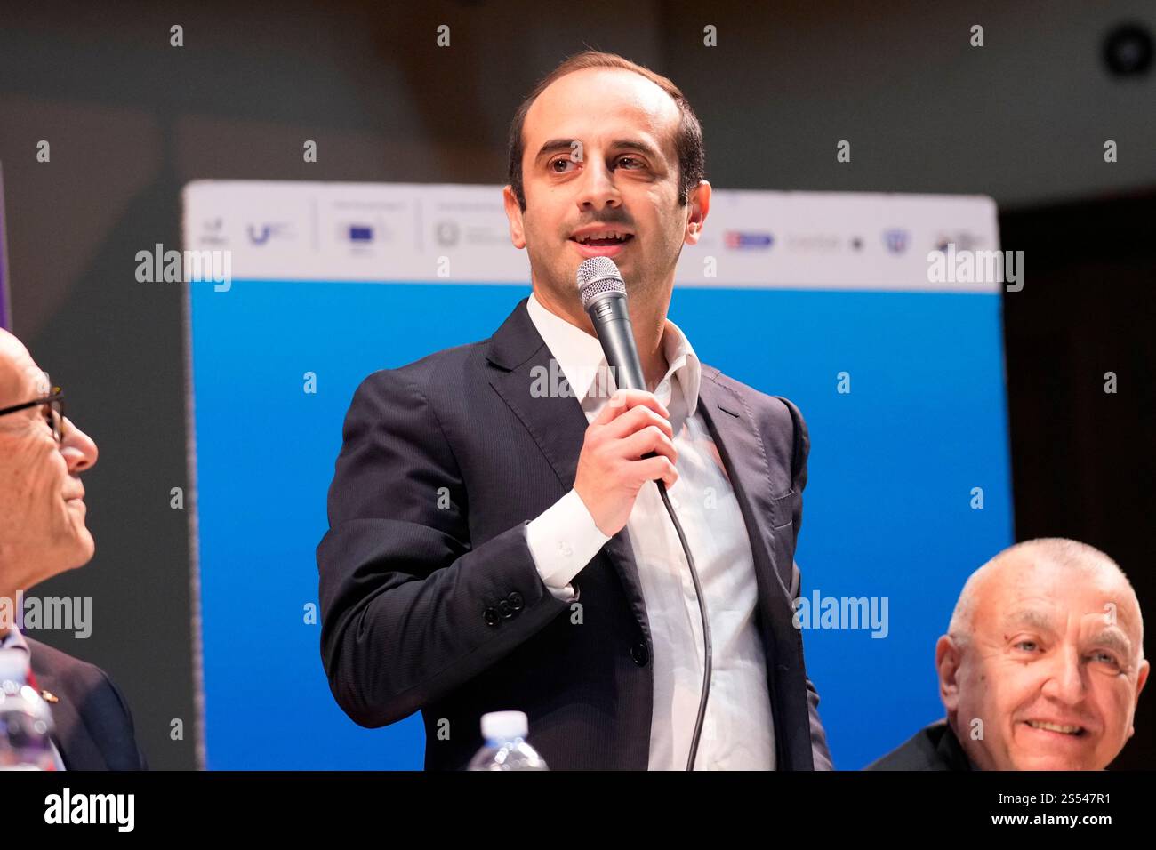 Alessandro Ciro Sciretti/Organising Committee President, JANUARY 12, 2025 : Torino 2025 FISU ...