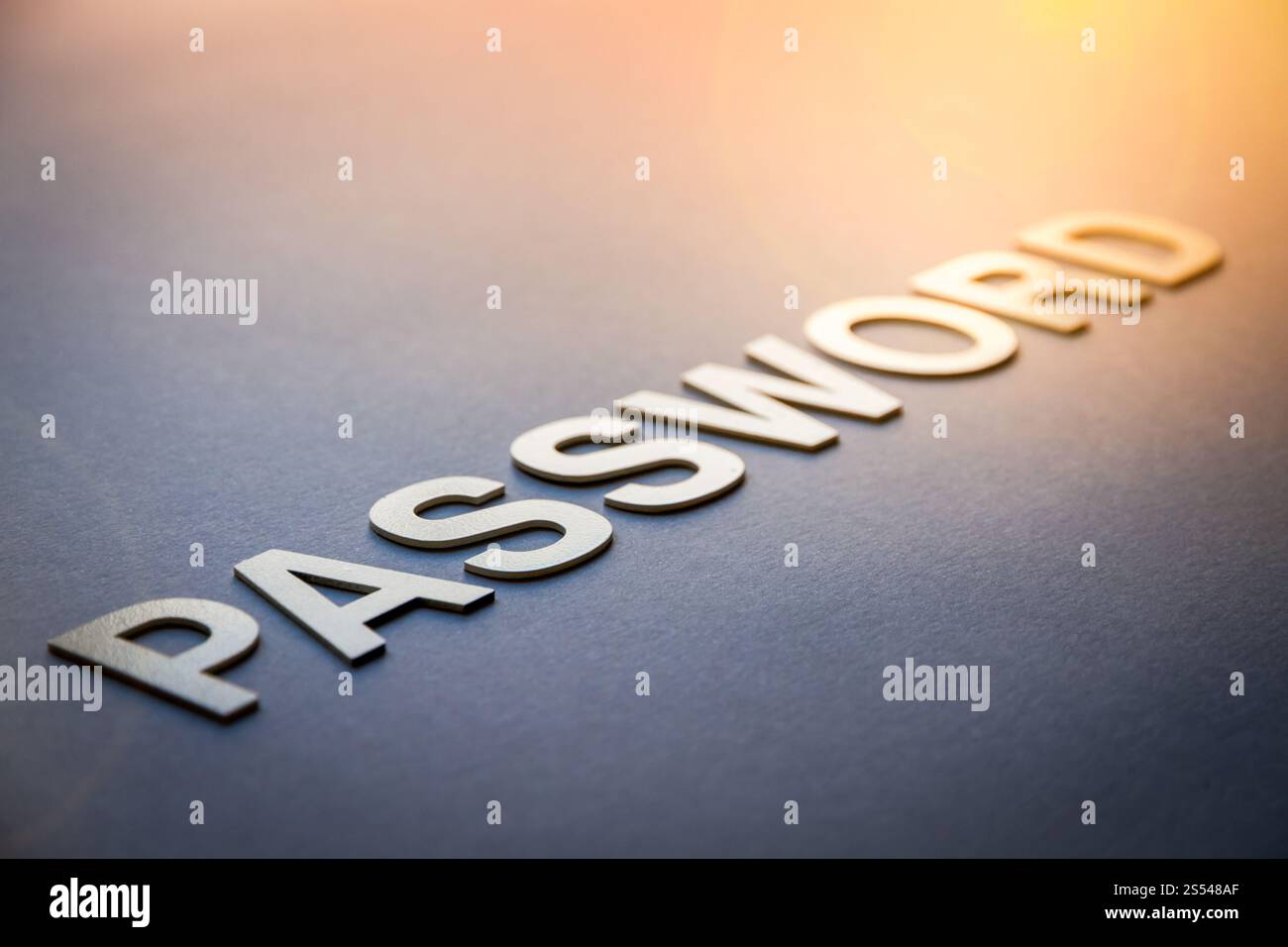 Word password written with white solid letters on a board Stock Photo ...