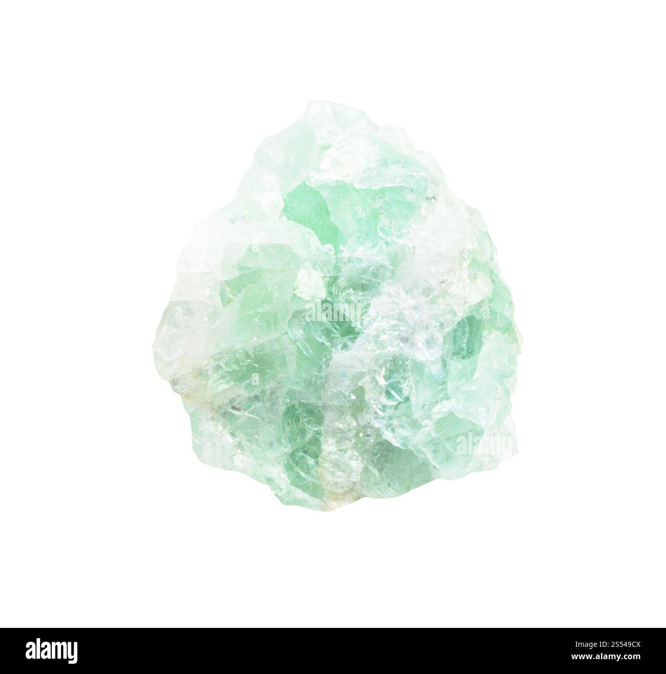 closeup of sample of natural mineral from geological collection ...