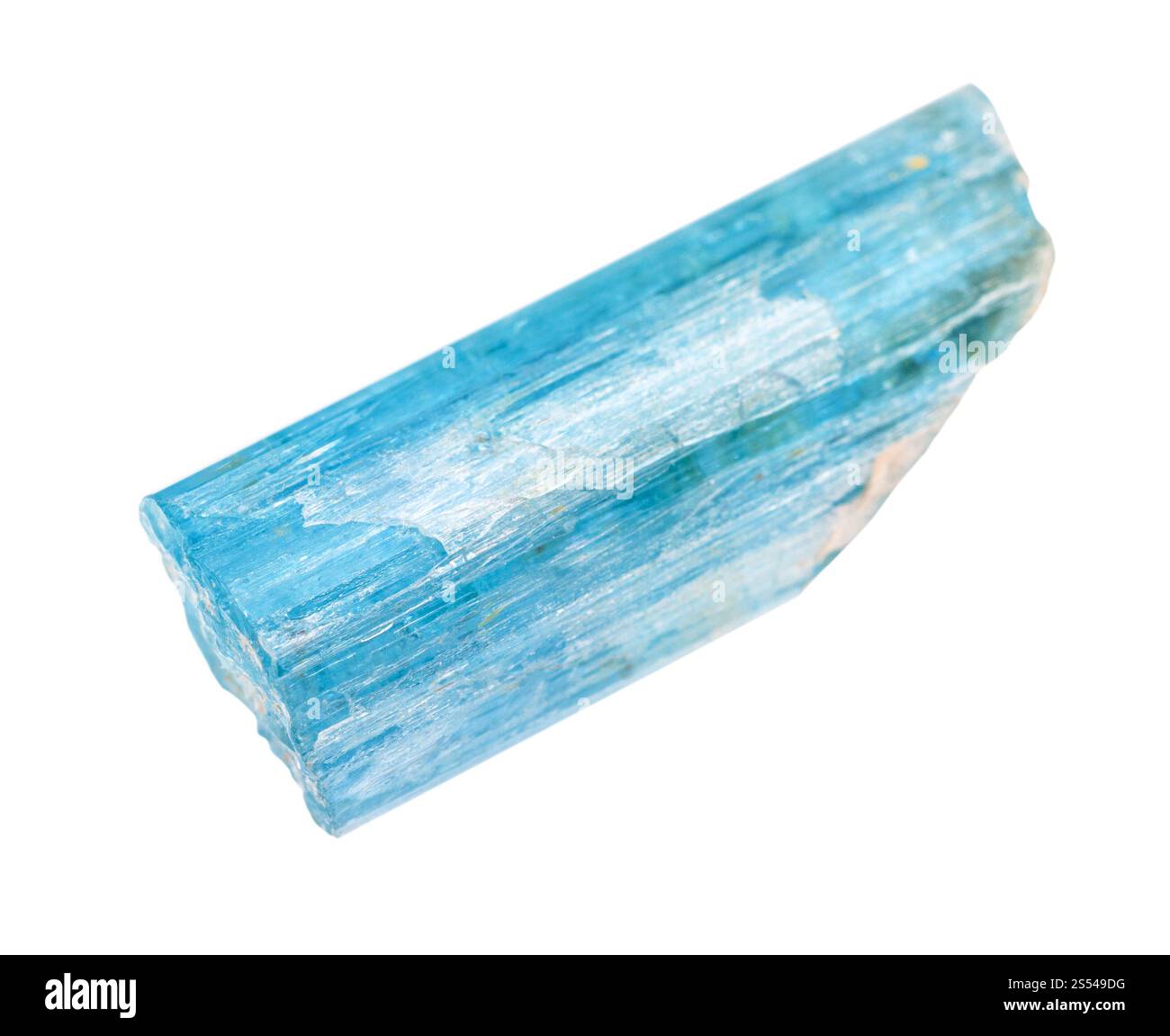 closeup of sample of natural mineral from geological collection - rough ...