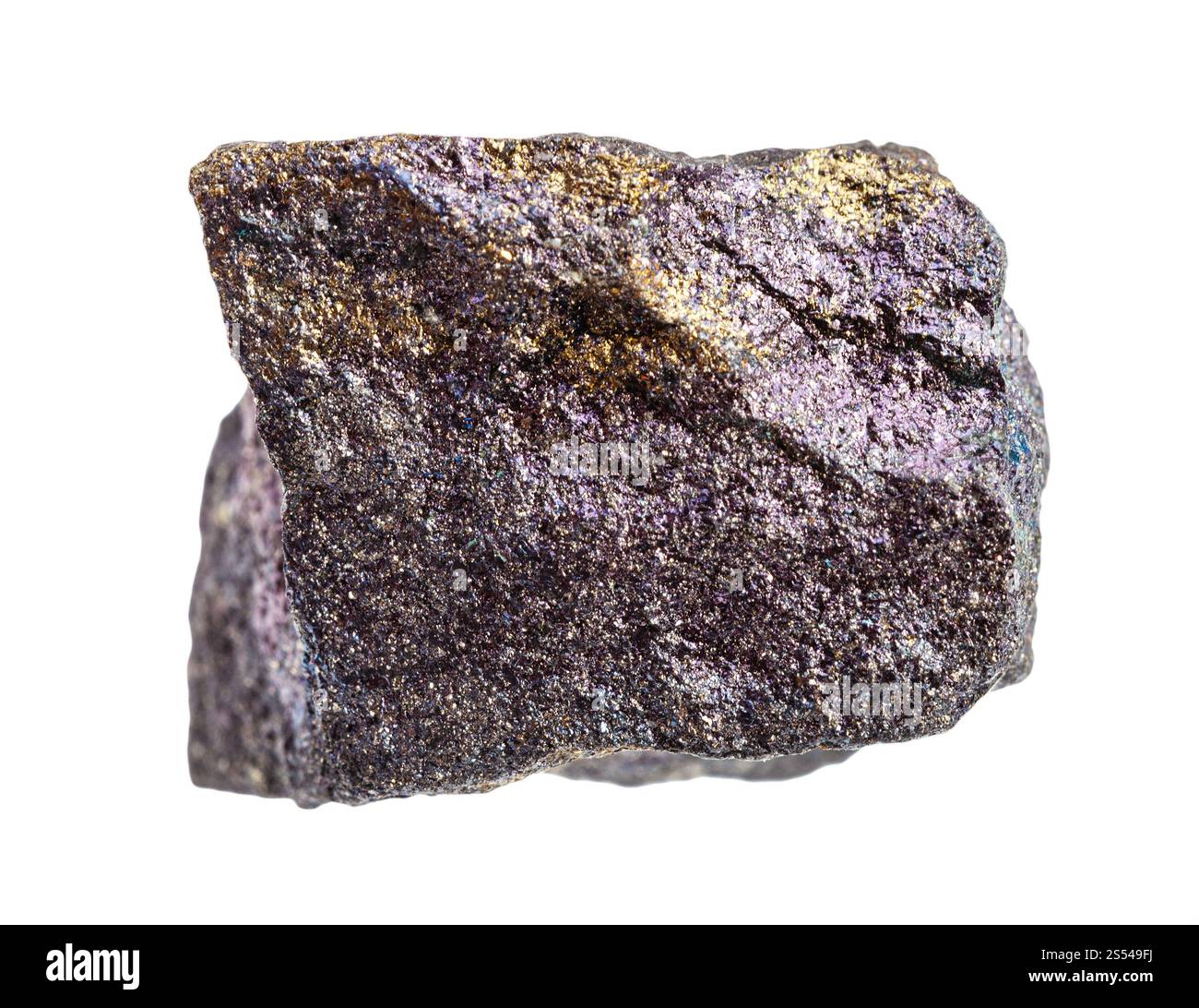 closeup of sample of natural mineral from geological collection - raw ...