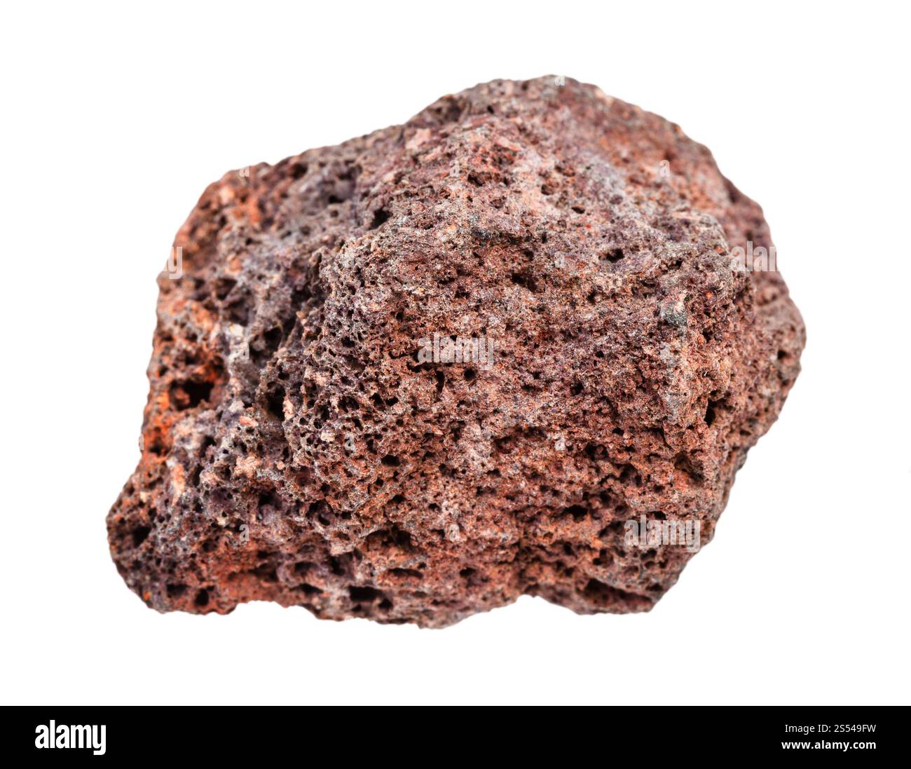 closeup of sample of natural mineral from geological collection ...