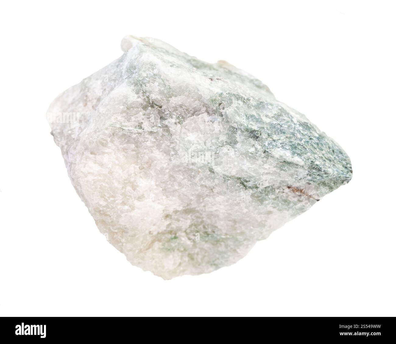 closeup of sample of natural mineral from geological collection - raw ...