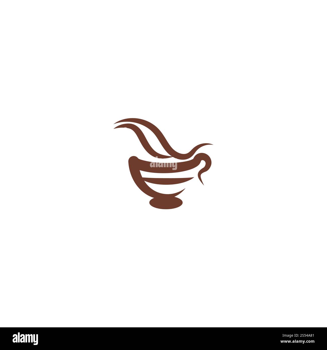 Coffee cup espresso logo Cut Out Stock Images & Pictures - Alamy