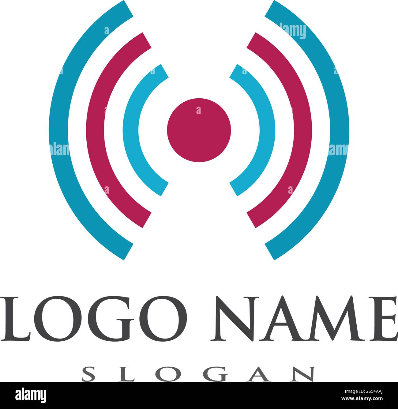 wires, wiring logo template vector icon Stock Vector Image & Art - Alamy