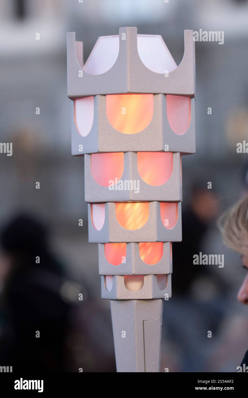 FISU World University Games flame, JANUARY 13, 2025 : Torino 2025 FISU ...