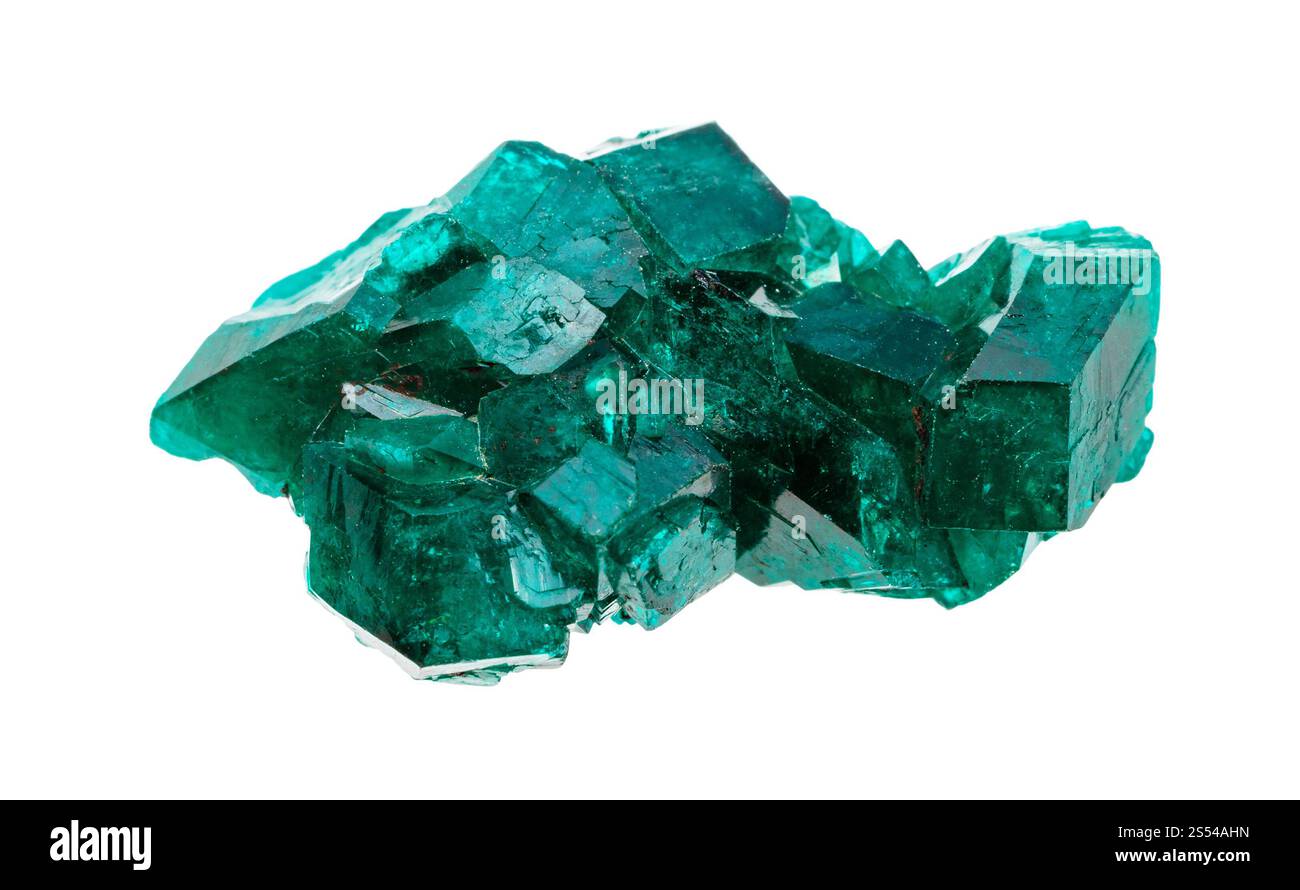 closeup of sample of natural mineral from geological collection - rough ...