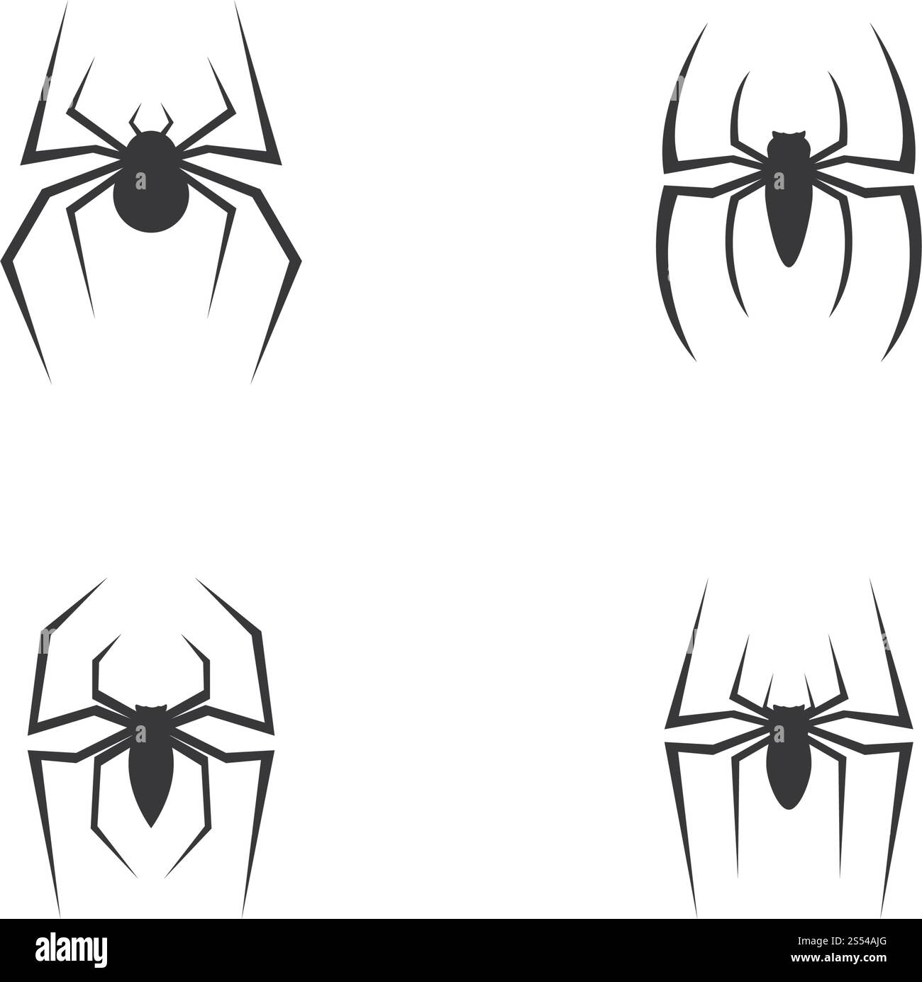 spider logo vector for business Stock Vector Image & Art - Alamy