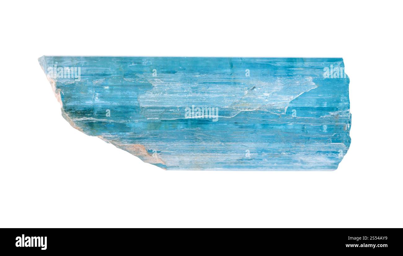 closeup of sample of natural mineral from geological collection ...