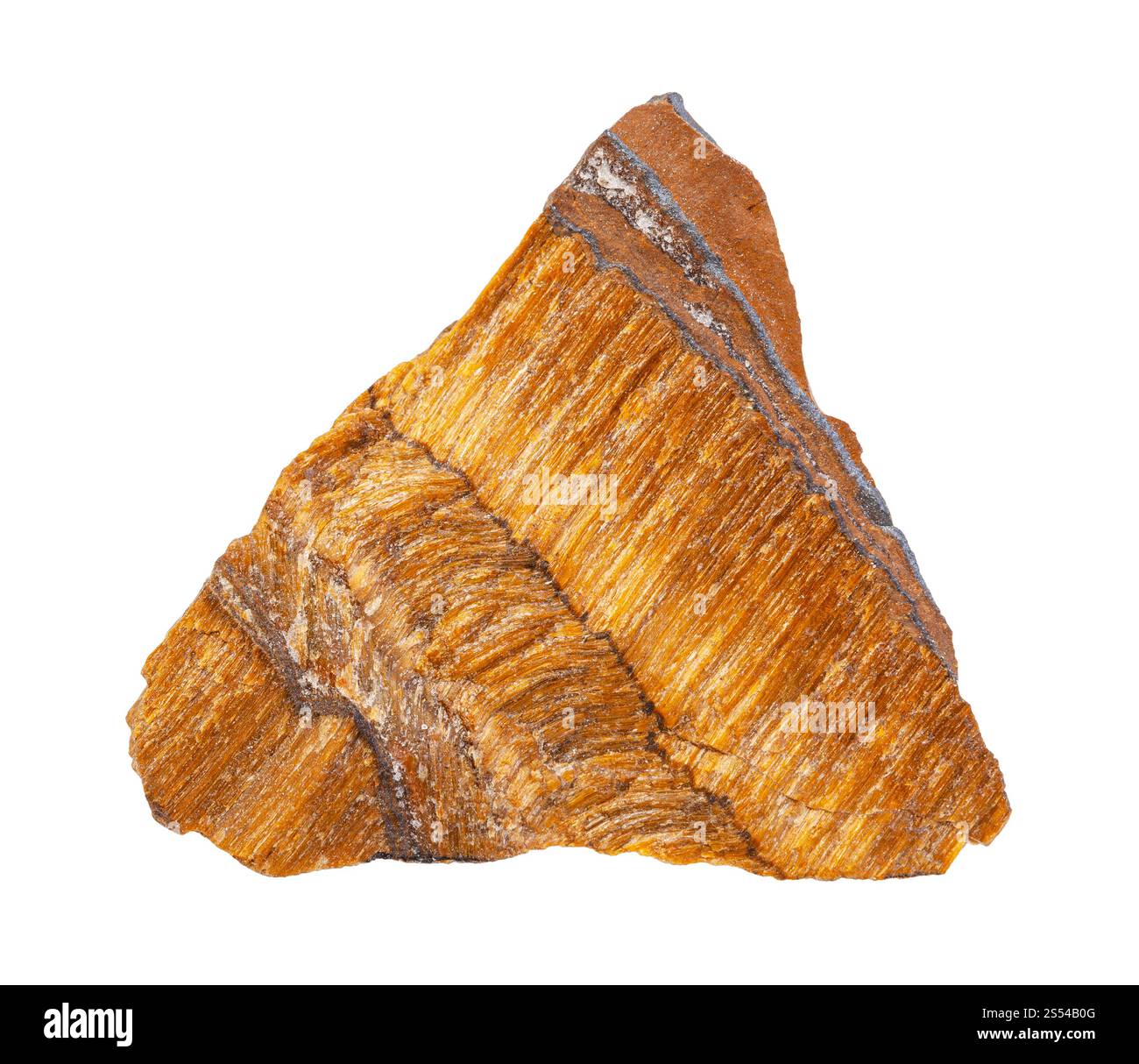 closeup of sample of natural mineral from geological collection ...