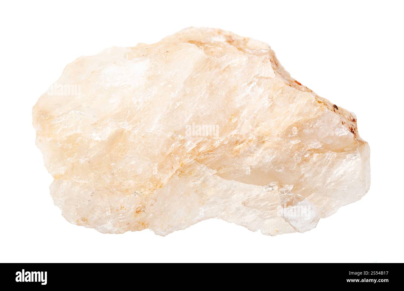 closeup of sample of natural mineral from geological collection ...