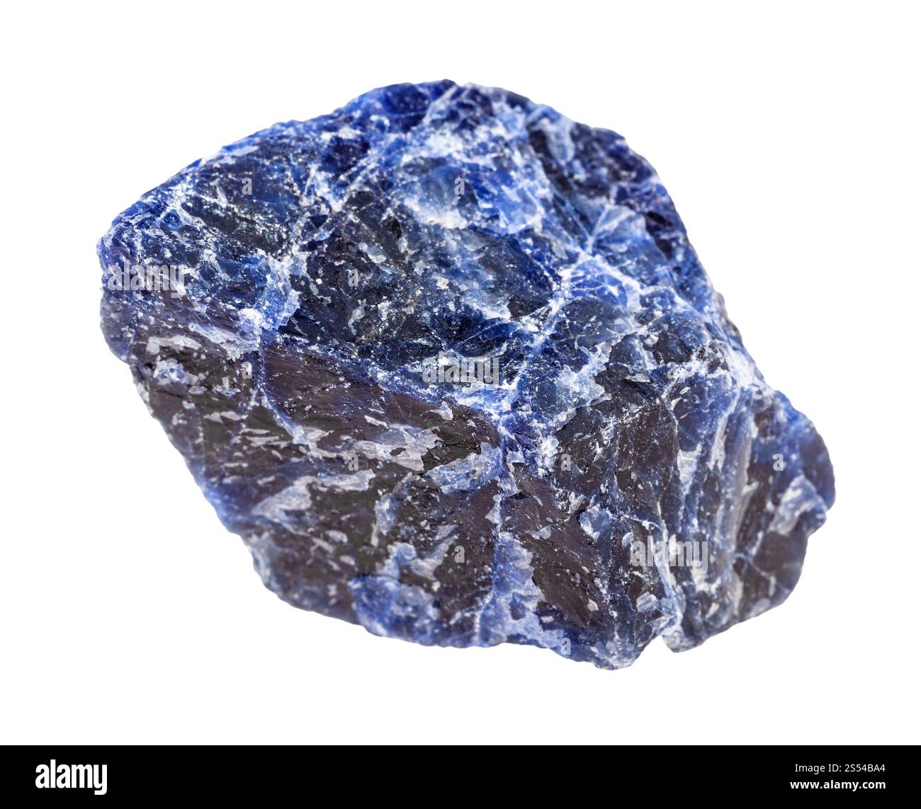 closeup of sample of natural mineral from geological collection - raw ...