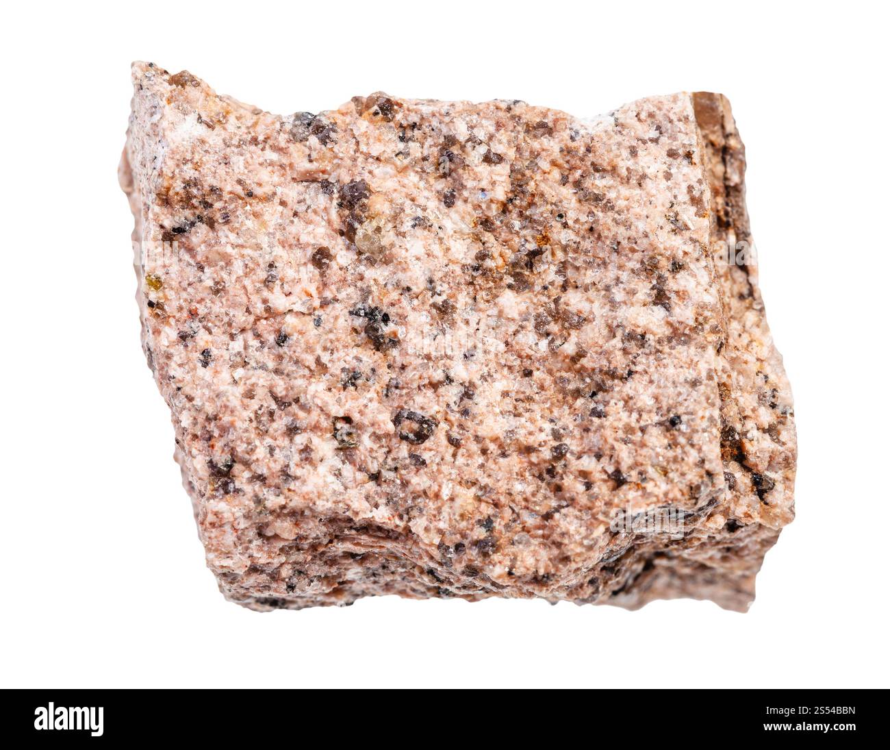 closeup of sample of natural mineral from geological collection - raw ...