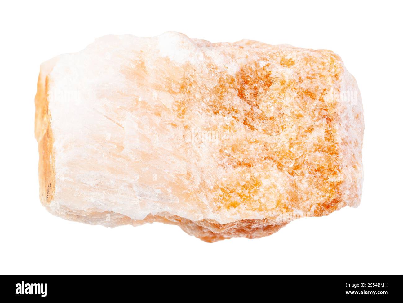 closeup of sample of natural mineral from geological collection - rough ...