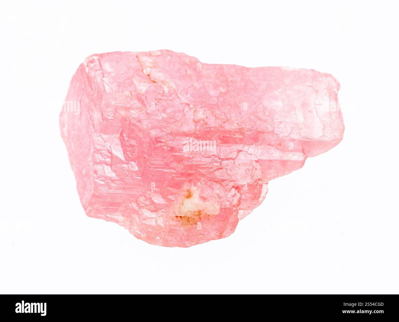 closeup of sample of natural mineral from geological collection - rough ...