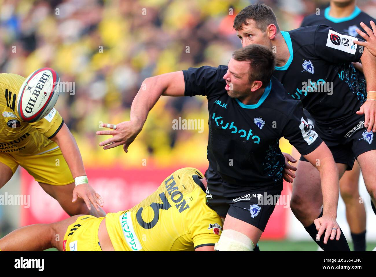 Tokyo, Japan. 12th Jan, 2025. David Bulbring (Spears) Rugby : 2024-25 ...
