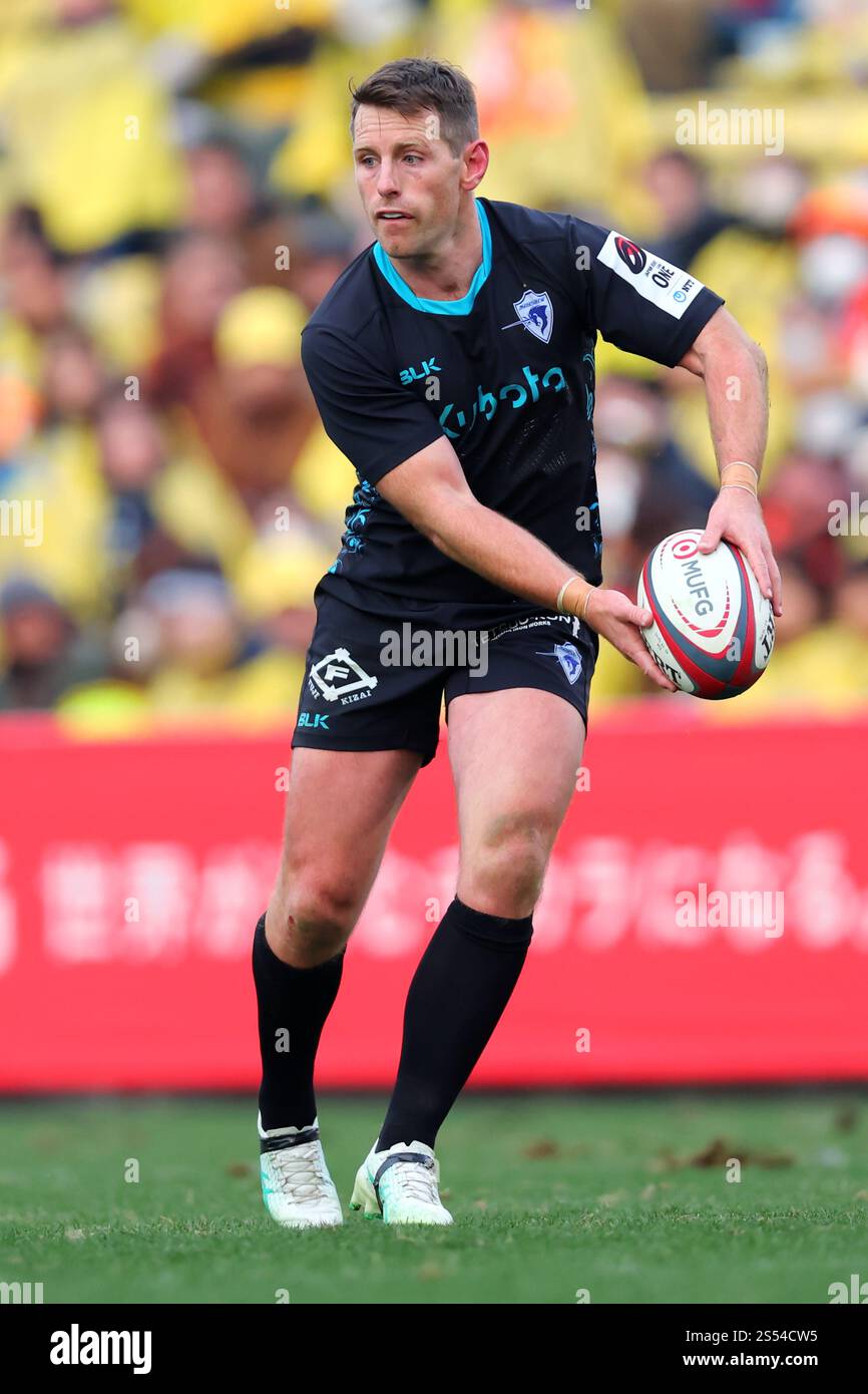 Tokyo, Japan. 12th Jan, 2025. Bernard Foley (Spears) Rugby : 2024-25 ...