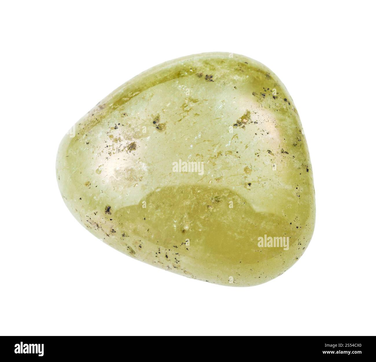 closeup of sample of natural mineral from geological collection ...