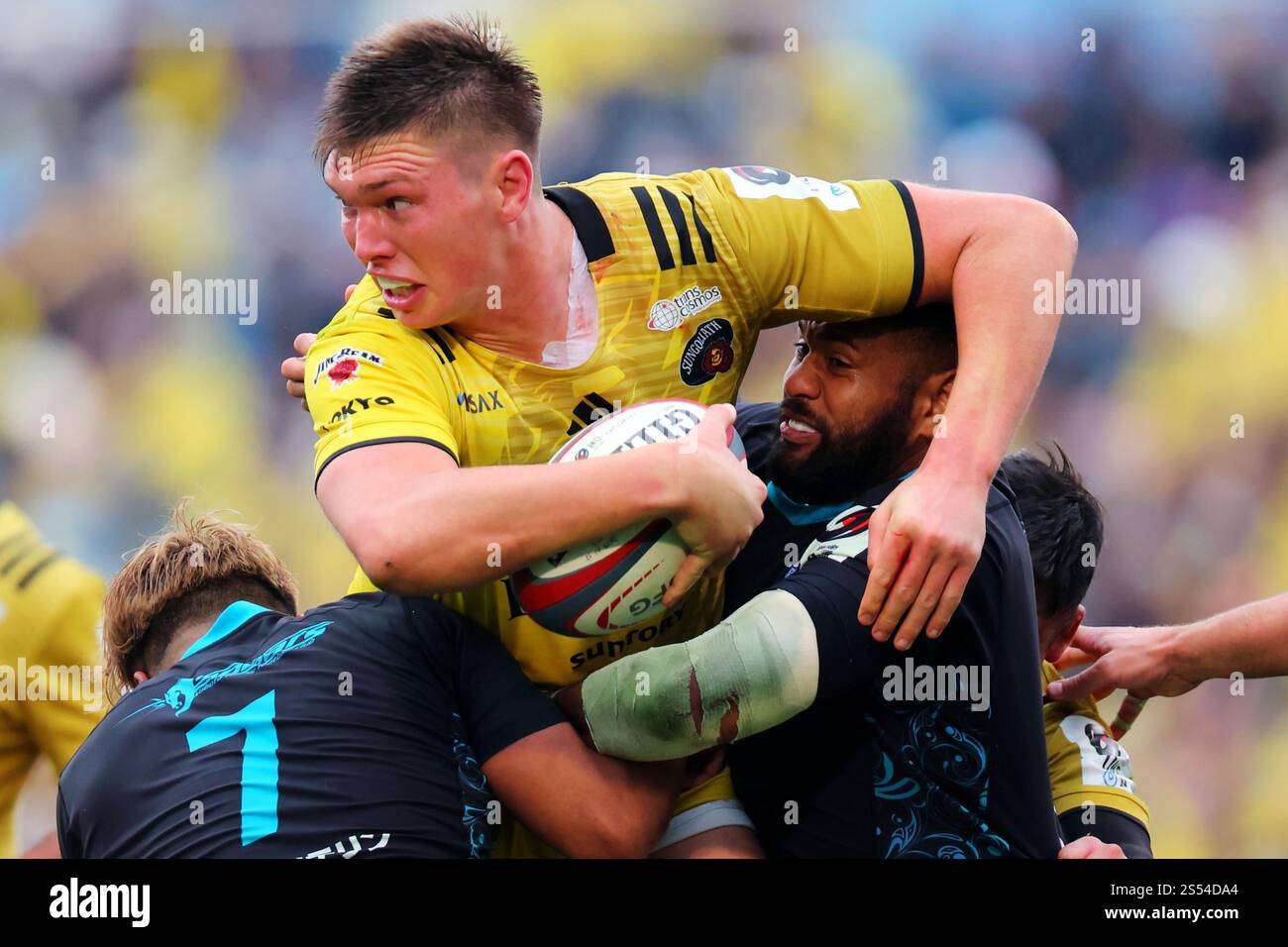 Tokyo, Japan. 12th Jan, 2025. Harry Hockings (Sungoliath) Rugby : 2024 ...