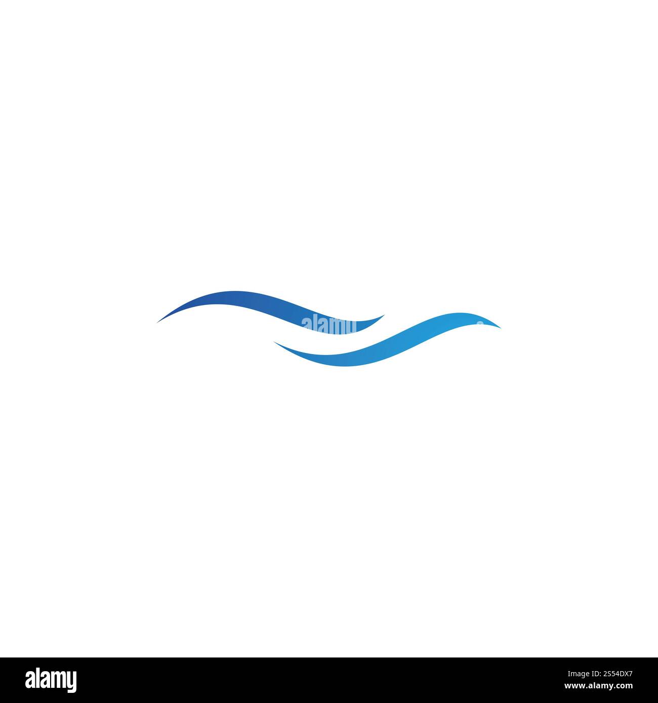 Aqua ,Water Wave symbol and icon Logo Template vector Stock Photo - Alamy