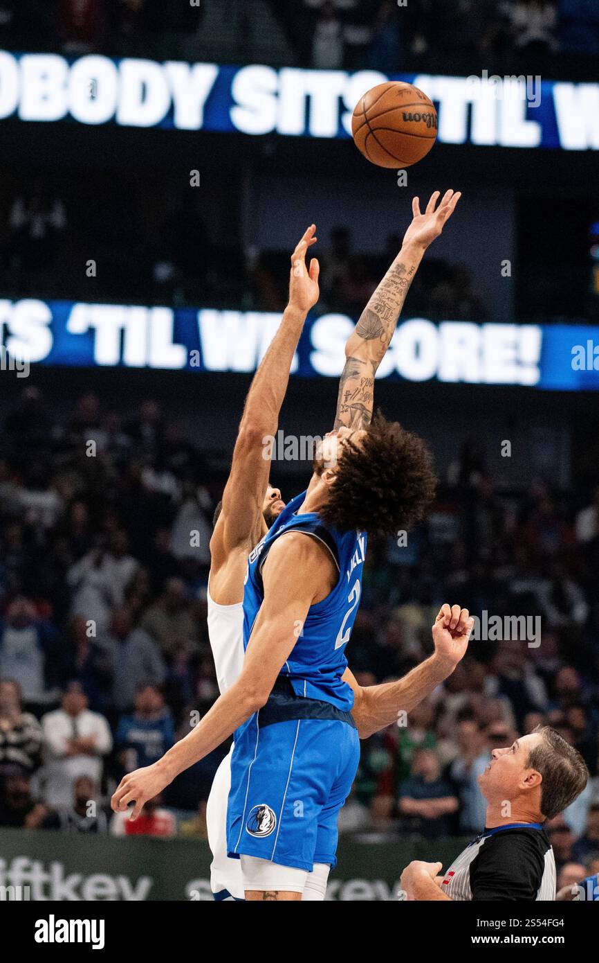 Minnesota Timberwolves center Rudy Gobert and Dallas Mavericks center ...