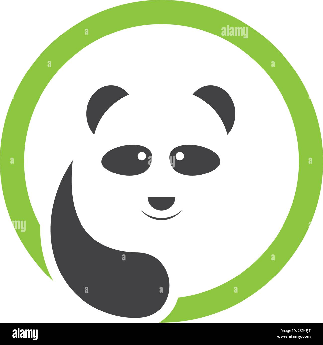 panda logo template vector illustration Stock Vector Image & Art - Alamy