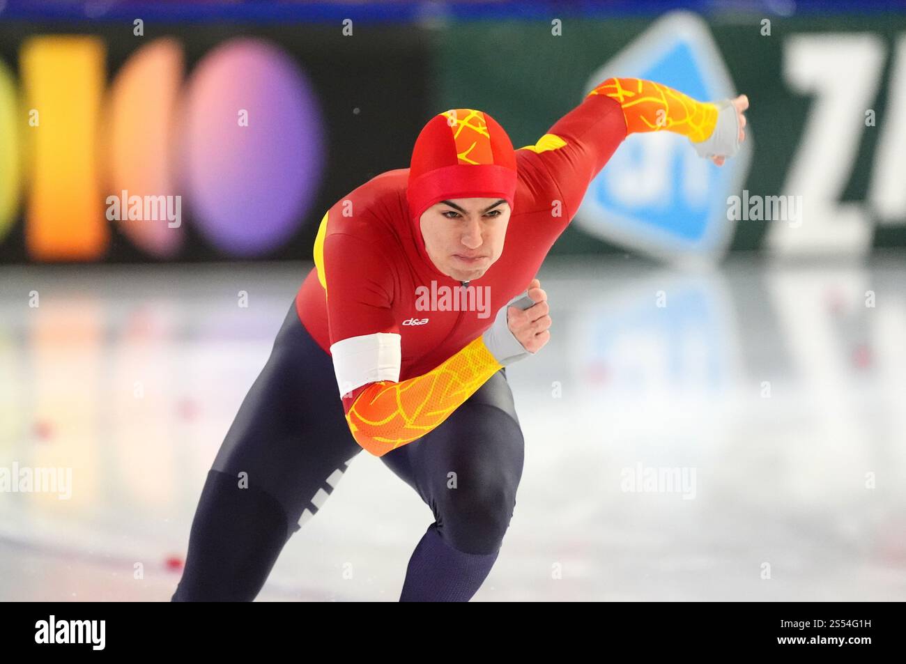 Nil Llop Izquierdo (ESP) in 500m Sprint men during European Speed ...