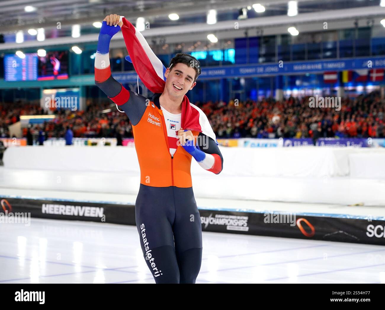 Jenning de Boo (NED) the new European Champion Sprint during European ...