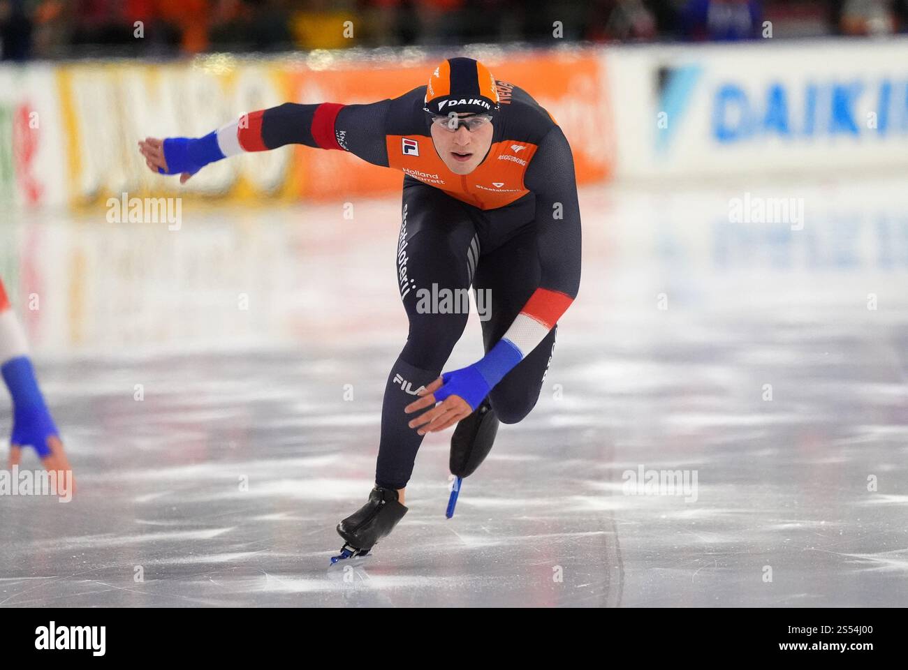 Jenning de Boo (NED) on 500m man during European Speed Skating ...