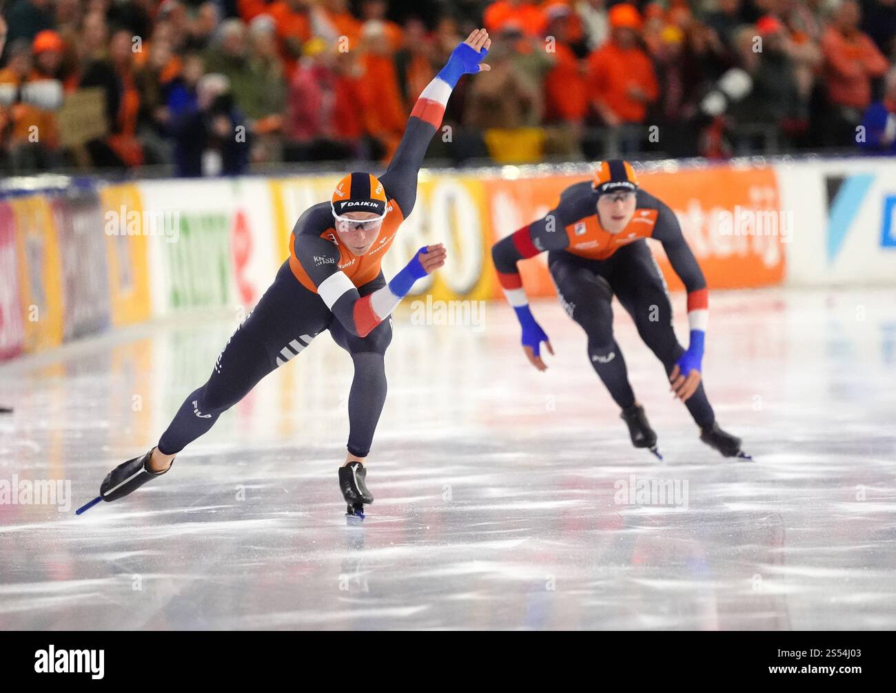 Merijn Scheperkamp (NED) vs Jenning de Boo (NED) on 500m man during ...