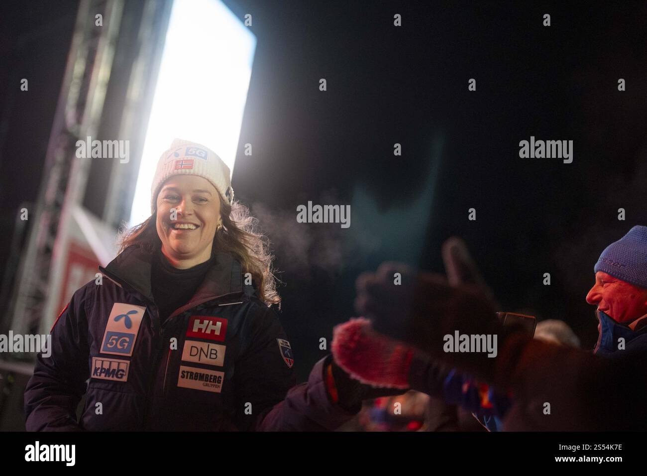 Flachau, Austria. 14th Jan, 2025. FLACHAU, AUSTRIA - JANUARY 13: Mina ...