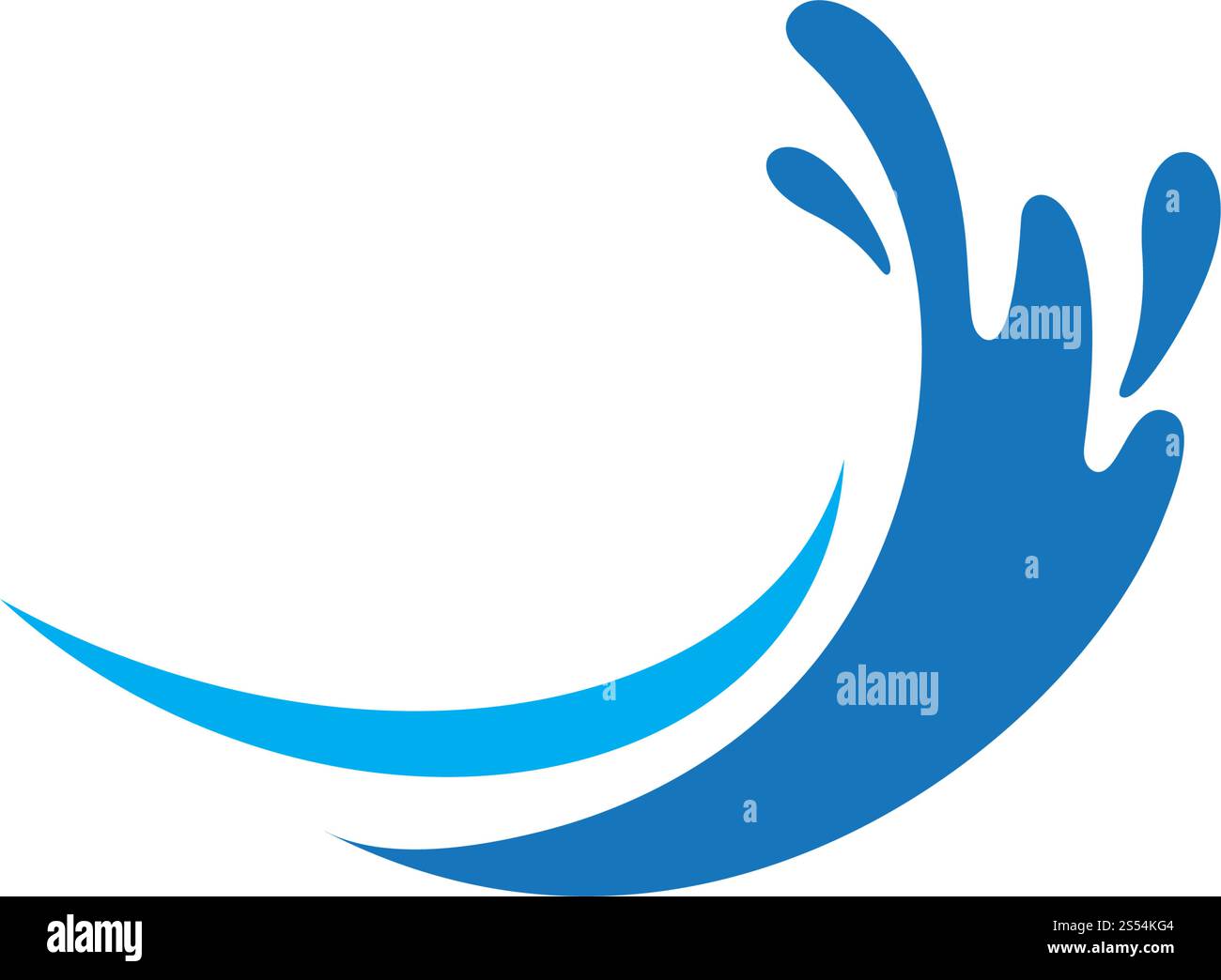 splash Water, Wave symbol and icon Logo Template vector Stock Vector ...
