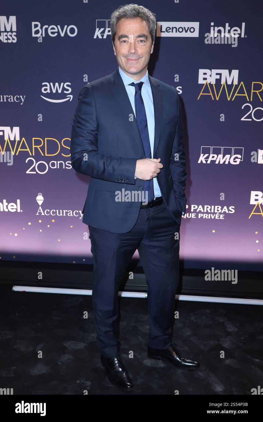 Patrick Sauce at the 20th BFM Awards at the Grand Palais in Paris ...