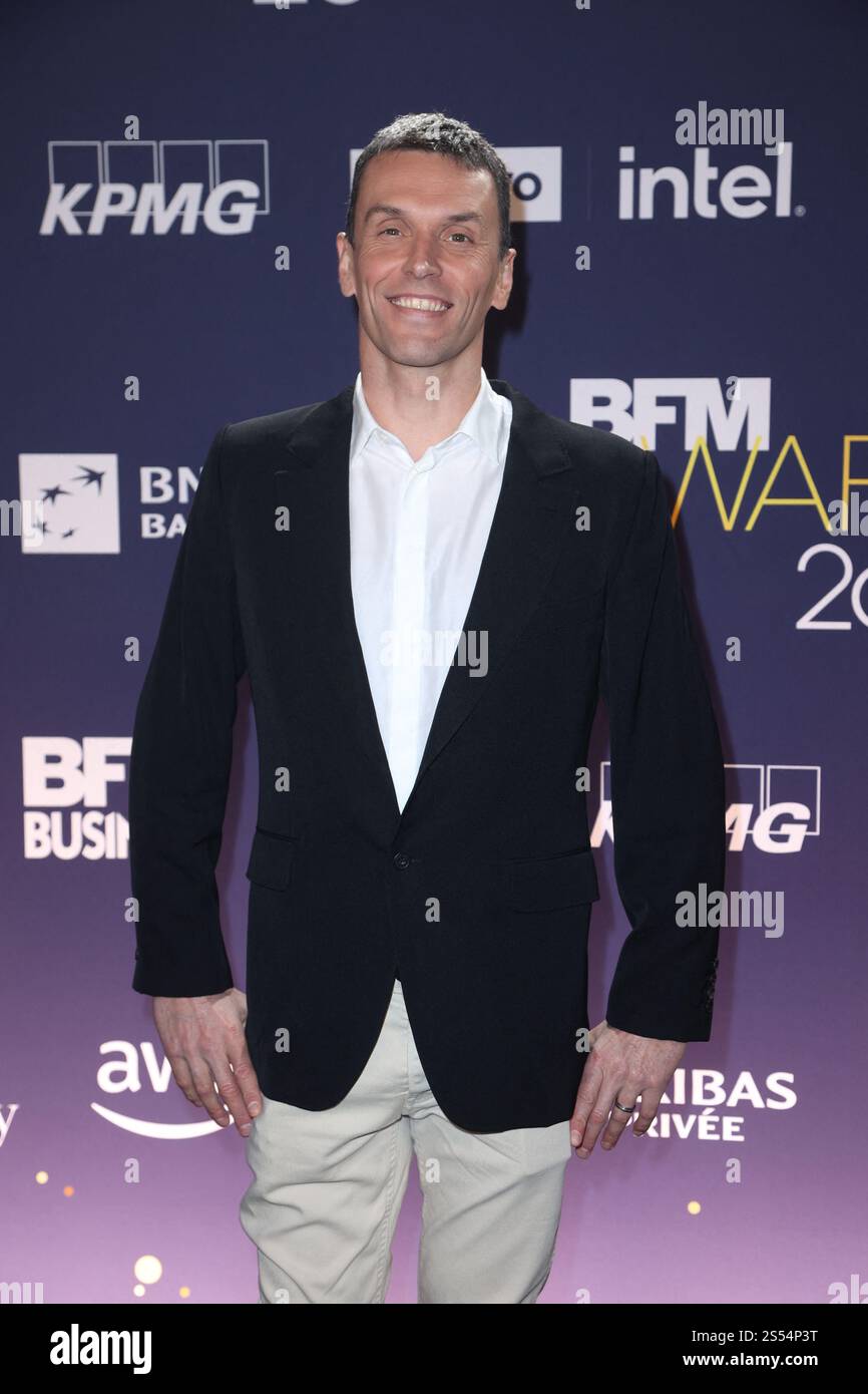 Alexis Hanquinquant at the 20th BFM Awards at the Grand Palais in Paris ...