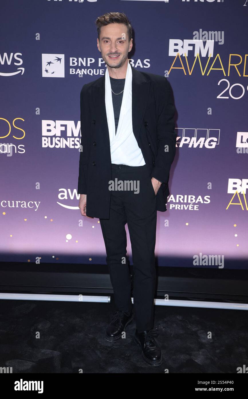 Thomas Jolly at the 20th BFM Awards at the Grand Palais in Paris ...